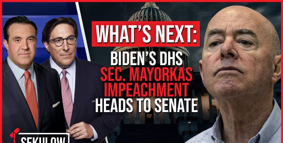Whats Next Bidens Dhs Sec Mayorkas Impeachment Heads To Senate 3429
